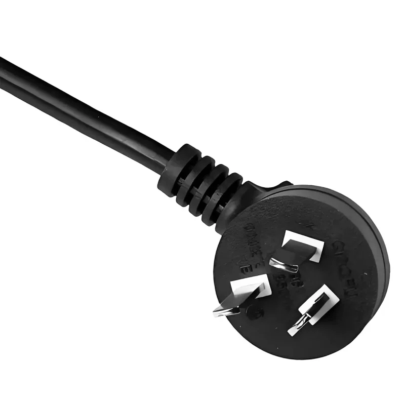 Right Angle Australian Power Cable | AS/NZS 3112 10A Plug (Left/Right ...