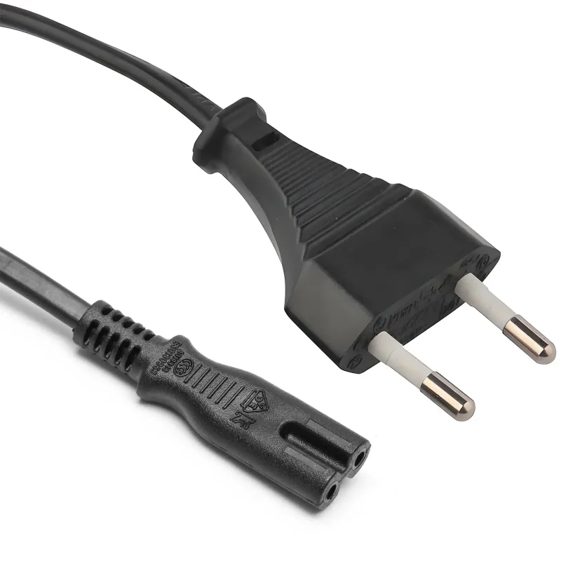 Euro Plug to C7 Power Cable | CEE7/16 to IEC 60320 C7 | VDE Certified ...