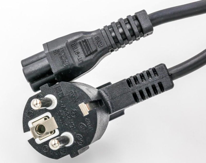 IEC C5 Mickey Mouse to EU Schuko Plug Power Cable | CEE7/7 German Plug ...