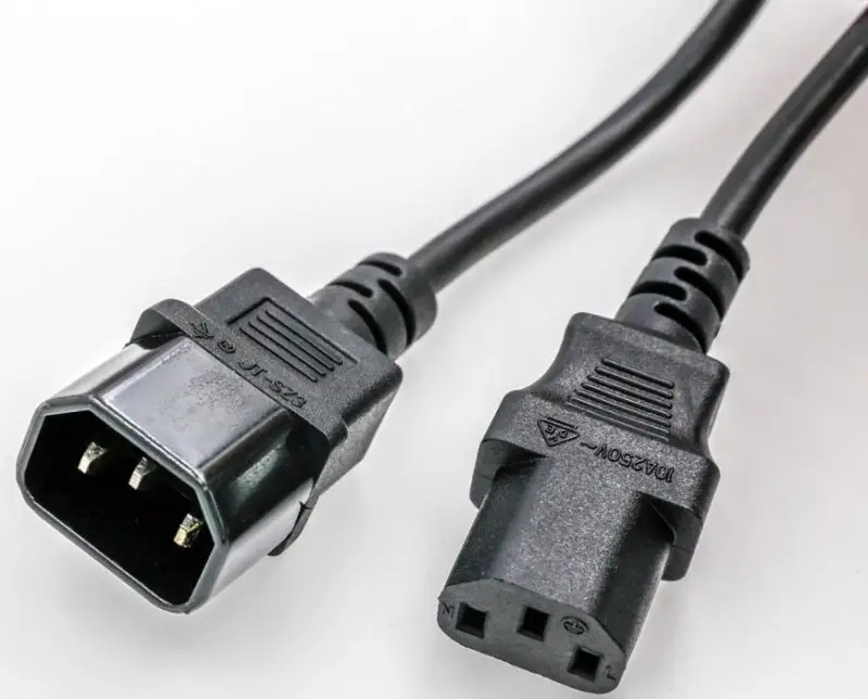 Australian Power Extension Cord IEC-60320-C14 to C13 Mains Extension ...