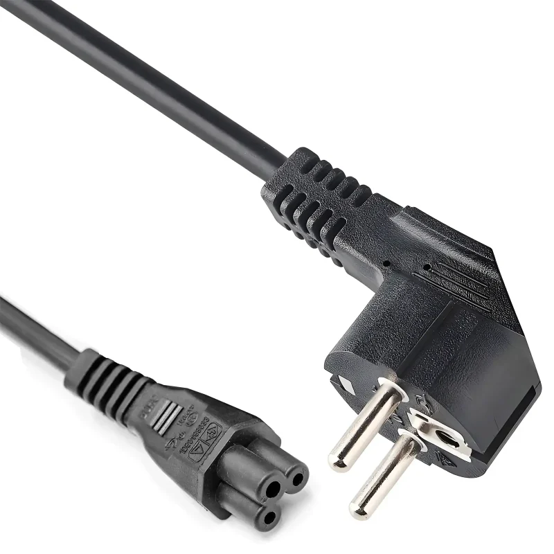 IEC C5 Mickey Mouse to EU Schuko Plug Power Cable | CEE7/7 German Plug ...