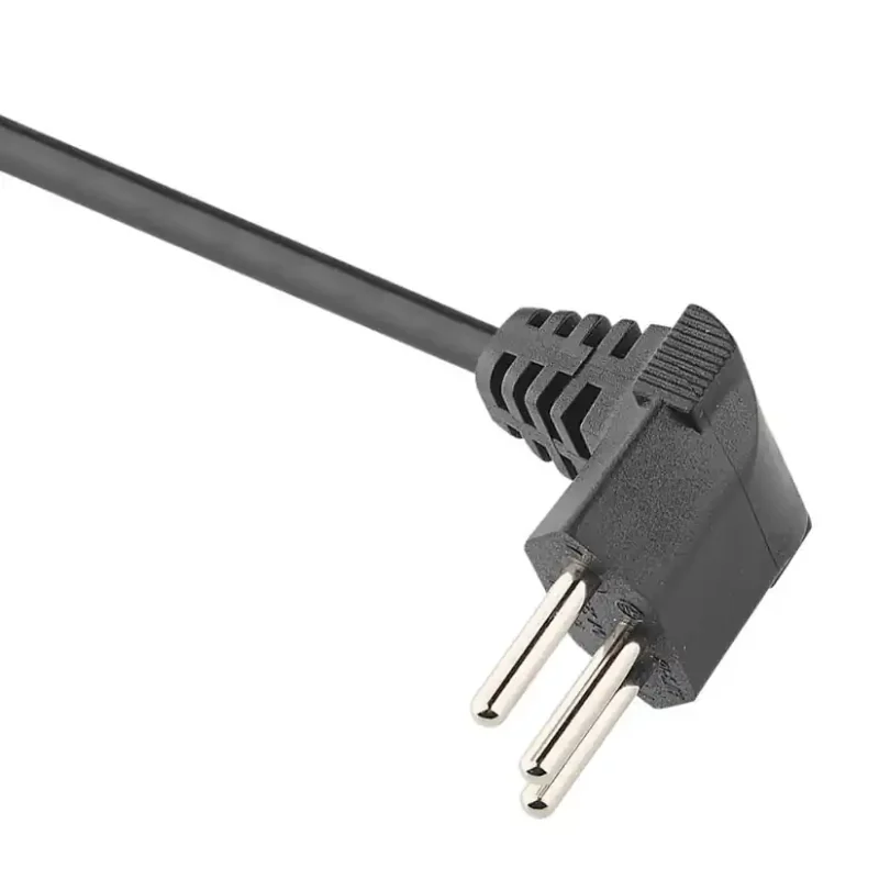 Right Angle Brazil Power Cord - NBR 14136 Type N, 10A, Inmetro/TUV ...