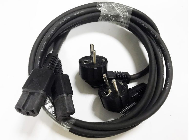 Korean High Temp Power Cord | KSC 8305 Type E / F Plug to IEC C15 ...