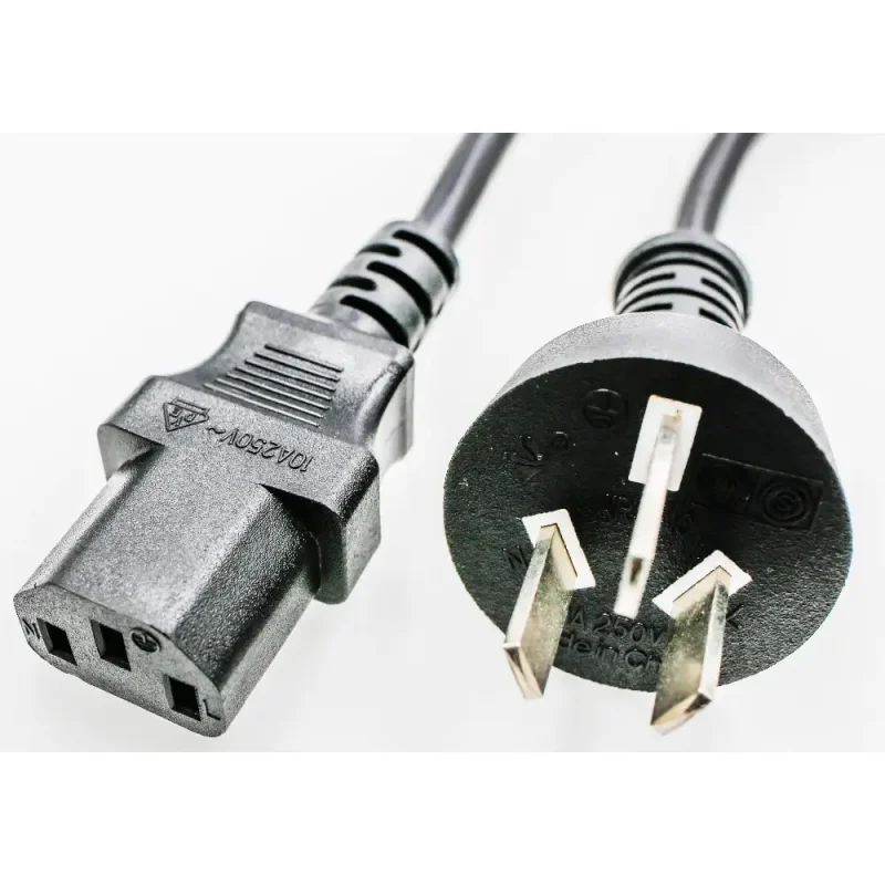 Argentina IRAM 2073 Plug to IEC 60320 C13 Receptacle Power Cord, PC ...
