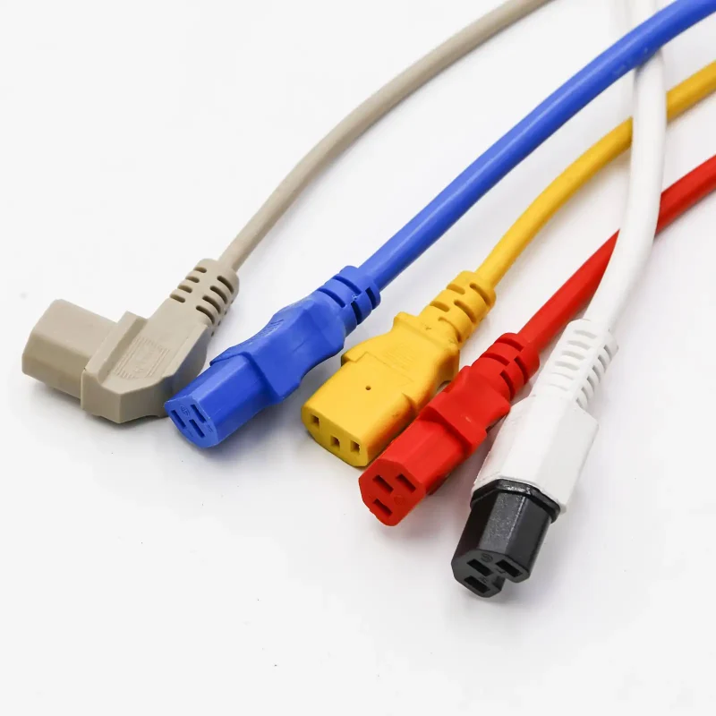 Australian Plug to IEC C13 Right Angle Power Cable PC / Computer ...