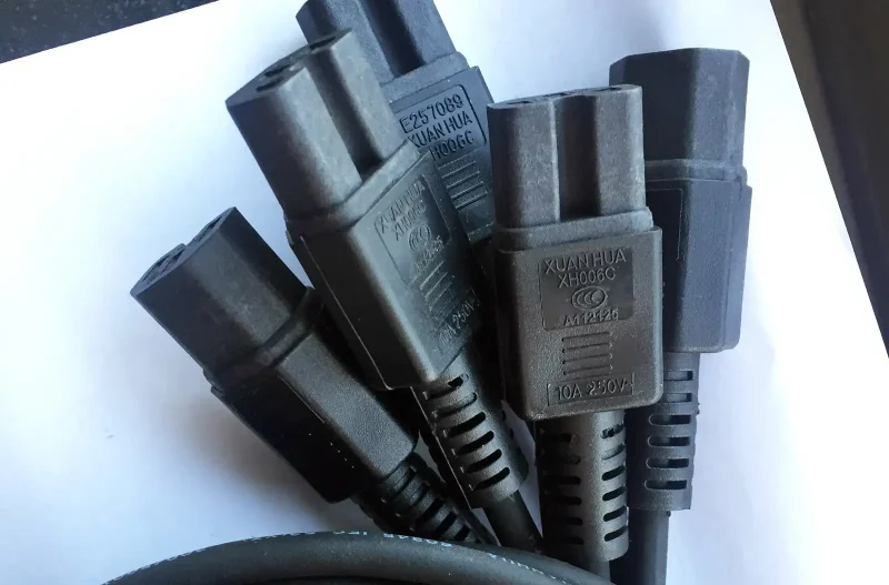 Indonesia High Temp Power Cord | CEE7/7 Schuko SNI 04-3892 Plug to IEC ...
