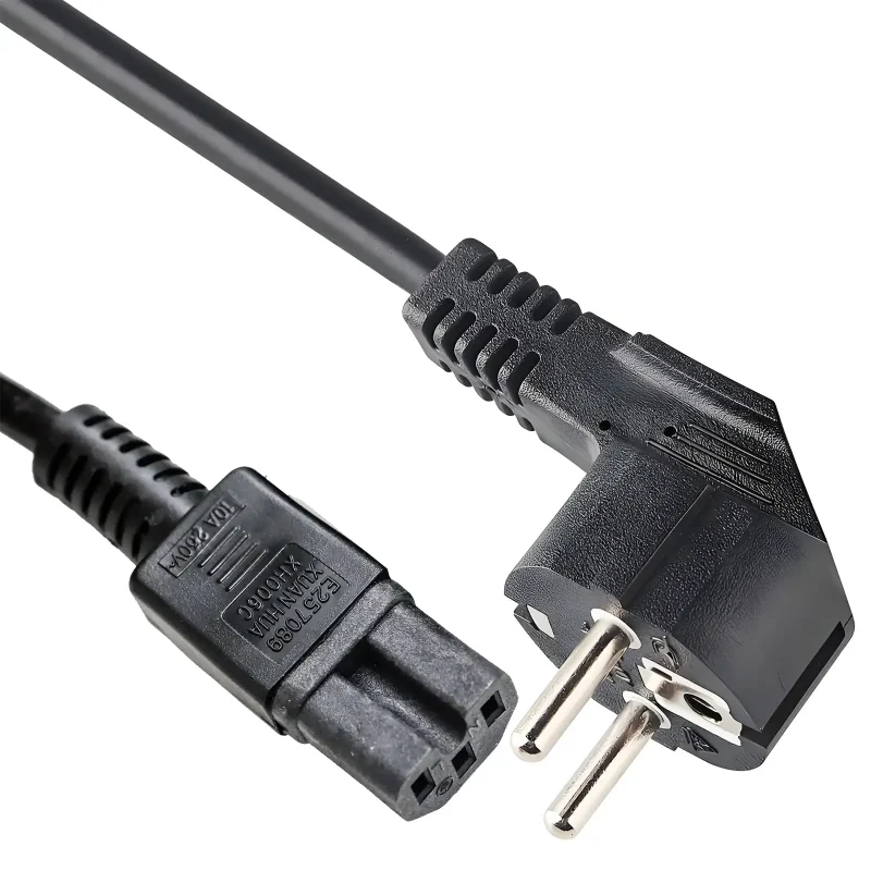 Indonesia High Temp Power Cord | CEE7/7 Schuko SNI 04-3892 Plug to IEC ...