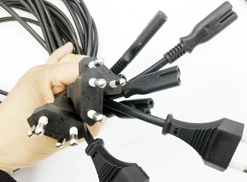 Korea Power Cord | Type C to IEC C7 | KSC 8305 2-Wire 2.5A 250V Power ...