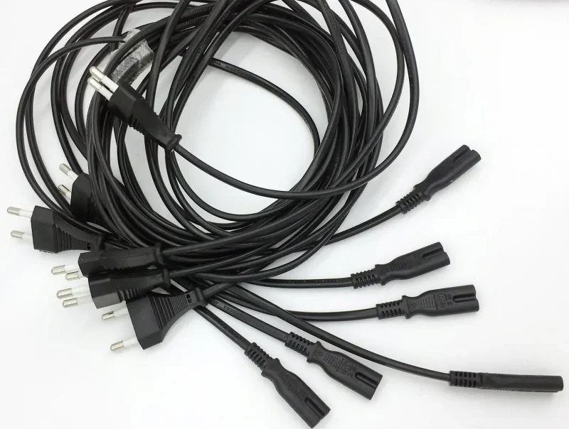 Korea Power Cord | Type C to IEC C7 | KSC 8305 2-Wire 2.5A 250V Power ...