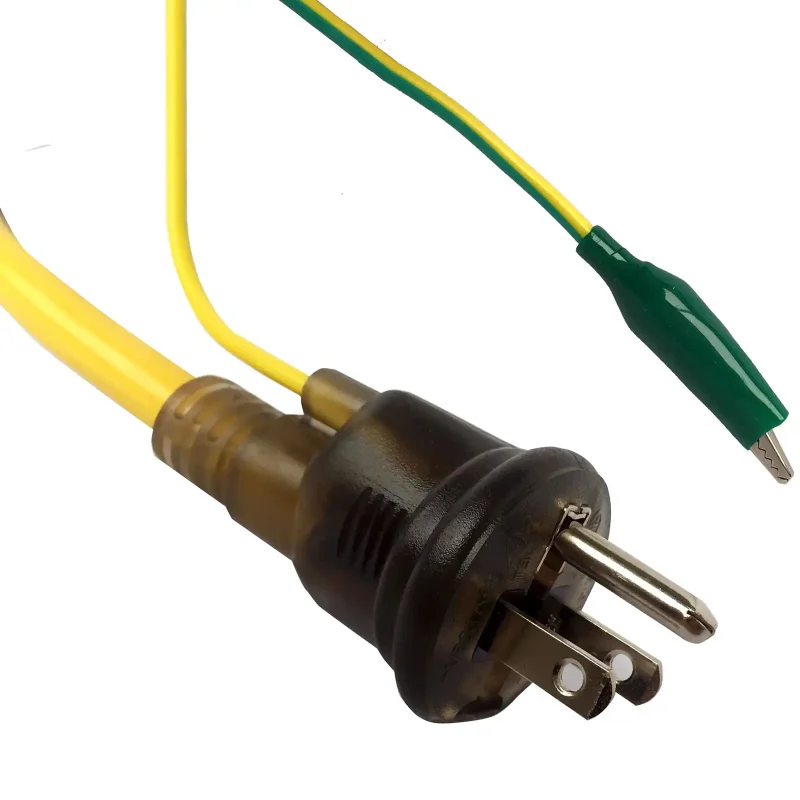 PSE JET Certified Japan Type B Power Cord with Retractable Grounding ...
